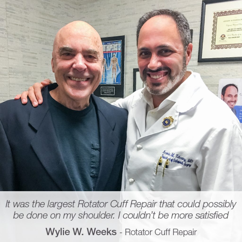Mr. Weeks shares a unique Rotator Cuff Tear story | MOC