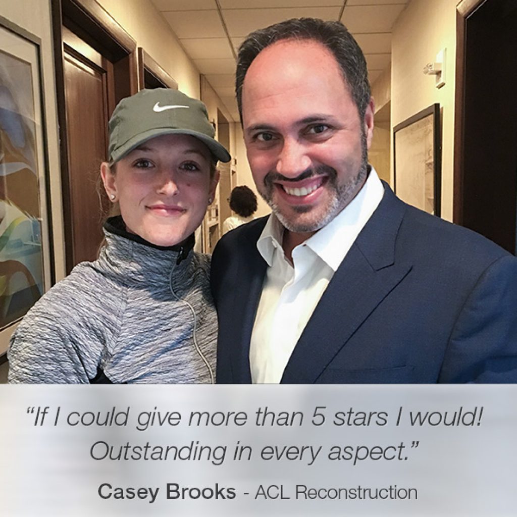 Casey After ACL Reconstruction | Manhattan Orthopedic Care