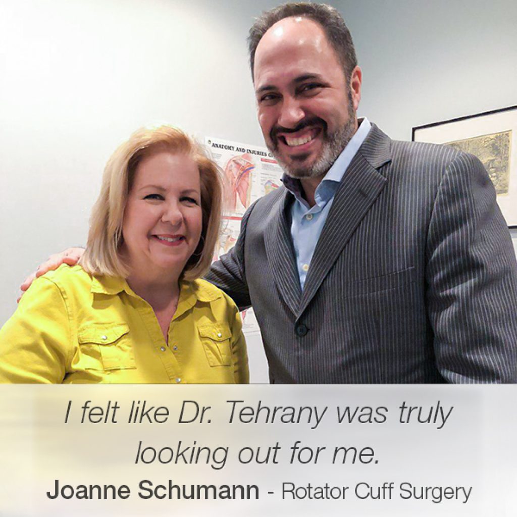 Joanne After Arthroscopic Rotator Cuff Repair | Manhattan Orthopedic Care