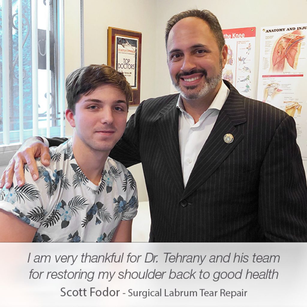 Dr. Tehrany Comments Scott's Surgical Labrum Tear Repair | MOC