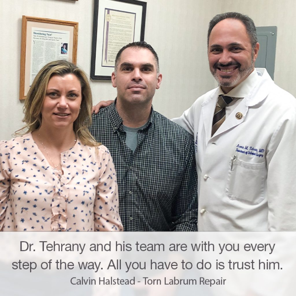 Calvin's Arthroscopic SLAP Repair | Manhattan Orthopedic Care